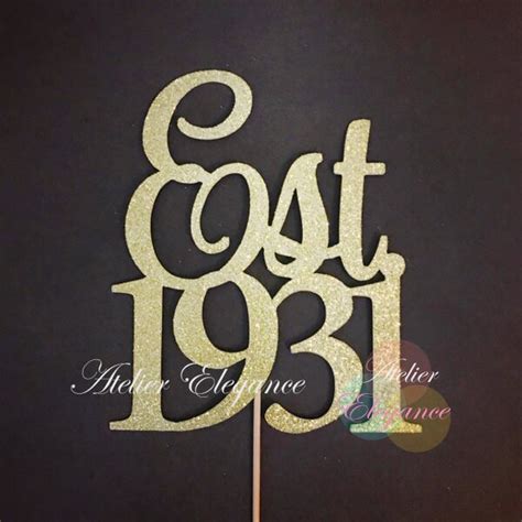 92nd Birthday Cake Topper Etsy