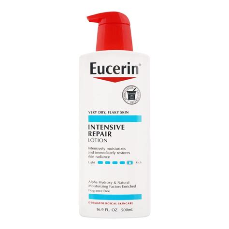 Eucerin Intensive Repair Lotion Very Dry Flaky Skin 500ml Eshaisticpk