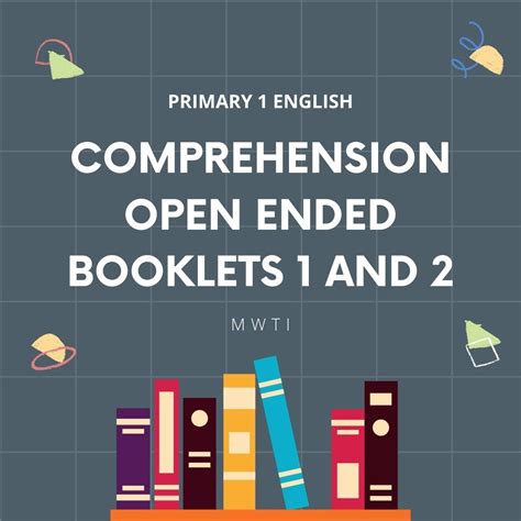 Comprehension Open Ended Booklets 1 And 2 Madrasah Wak Tanjong Al Islamiah Mwti