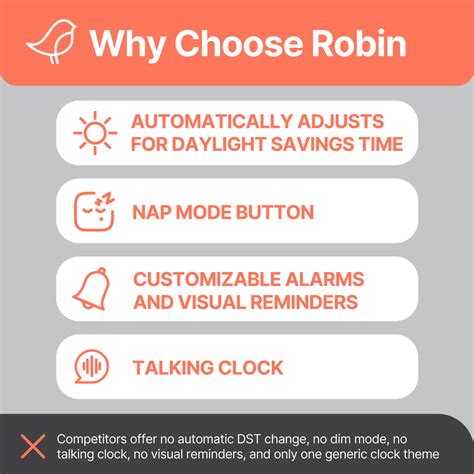 Robin 8 Day Clock Wood Robin Clock