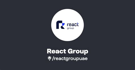 React Group Instagram Facebook Tiktok Linktree