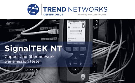 Trend Networks R156005 Signaltek Nt Touchscreen Copper And Fiber Network Transmission