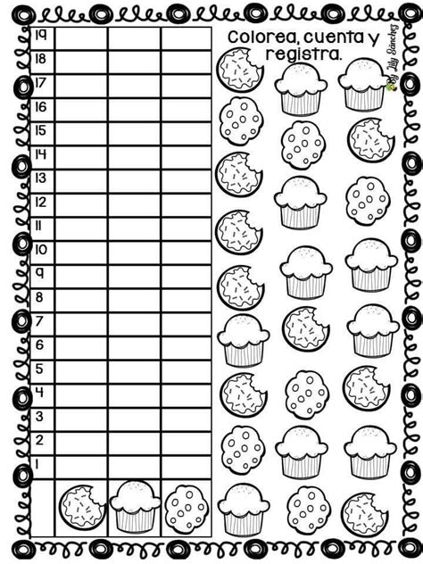 Pin De Viviana G En Gráficas Preescolar Actividades De Matemáticas