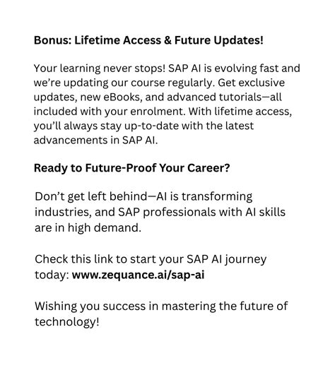 SAP Generative AI Masterclass Learn SAP AI