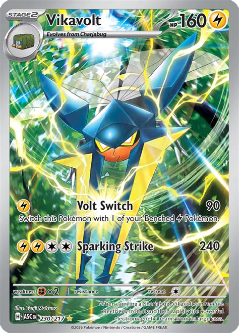 Vikavolt 230 217 Ascended Heroes Pokemonkaart Nl