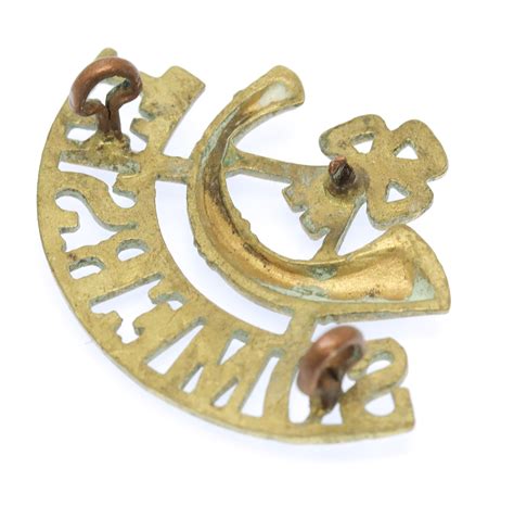Somerset Light Infantry Buglesomerset Shoulder Title