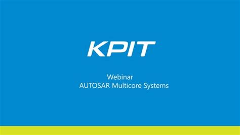 Webinar Presentation On Autosar Multicore Systems Pdf Cloud