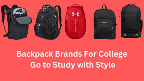 Best Backpack Brands For College Fine Backpack