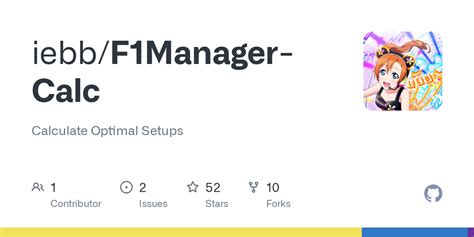 Github Iebbf1manager Calc Calculate Optimal Setups