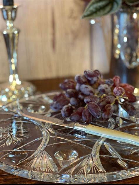 Crystal Cheese Board Etsy