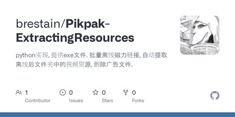 Github Brestain Pikpak Extractingresources Python Exe
