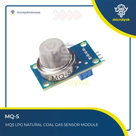 Jual Mq5 Mq 5 Gas Sensor Module Lpg Butane Methane And Smoke Sensor