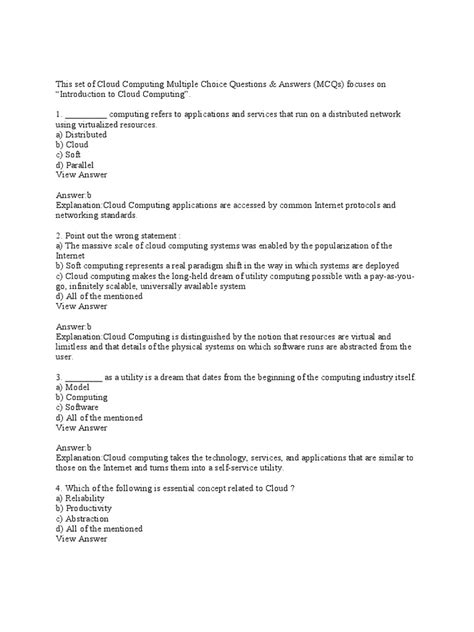 Introduction To Cloud Computing Pdf Cloud Computing Computing