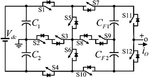 Proposed Anpc Inverter 56 Download Scientific Diagram