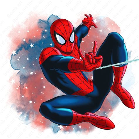 Spiderman Design Super Hero Png Spiderman Clipart Instant Download