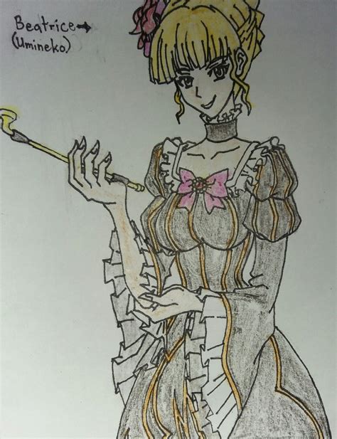 So I Drew Beatrice What Do You Think Rumineko