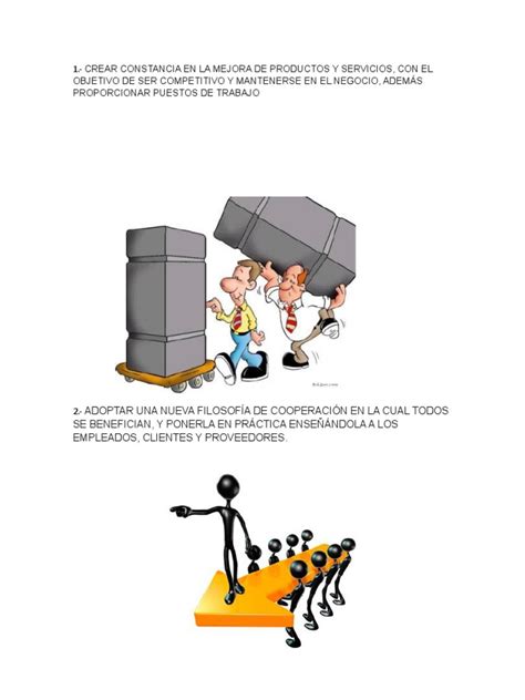 Los 14 Principios De Deming Pdf