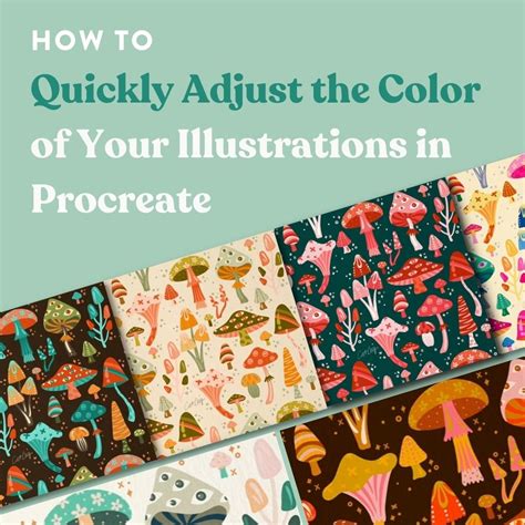 how to quickly adjust the color of your illustrations in procreate — catcoq