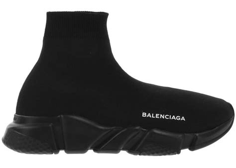 Balenciaga Speed Trainer Triple Black Mens 485625w05g01000 Us