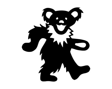 Grateful Dead Dancing Bears Metal License Plate Fityspicy
