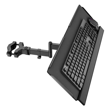 Pole Mount Keyboard Tray Techtower Flat Panel Monitor Mounts Keyboard