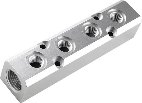 Xmhf 4 Way Aluminum Alloy Pneumatic Manifold Air
