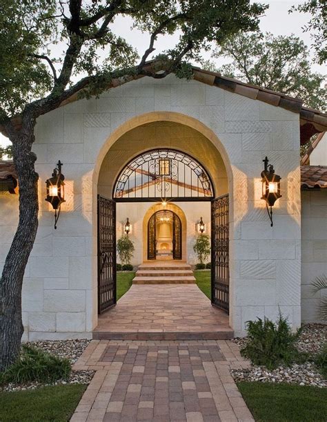 Mediterranean Front Door Design Ideas
