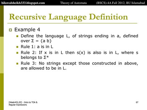 theory of automata course theory of automata ppt download