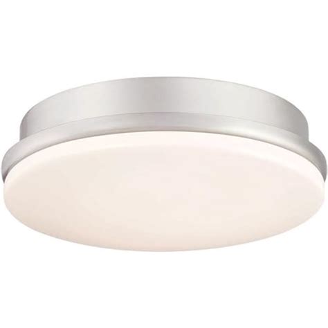 Fanimation Kute Led Ceiling Fan Light Kit Brushed Nickel 551 Inch Brickseek