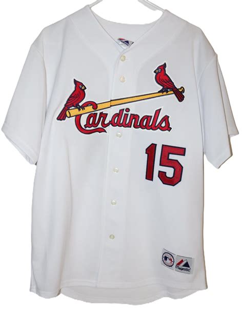 Lot 4 Jim Edmonds St Louis Cardinals Jerseys One Autographed