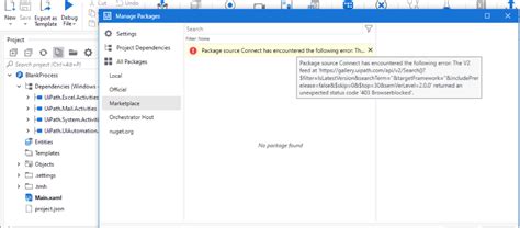Package Source Nuget Org Has Encountered The Following Error Unable To Load The Service Index