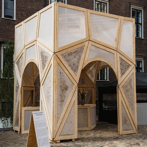 Rex Skov Arkitekter Tops Chart Art Fair Pavilion With Seaweed Roof