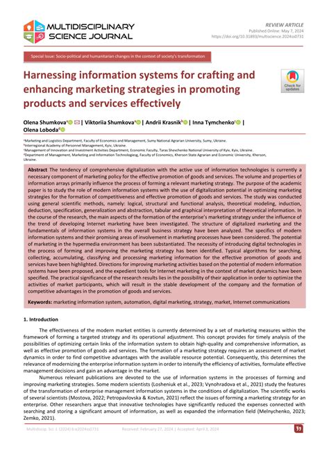 Pdf Harnessing Information Systems For Crafting And Enhancing
