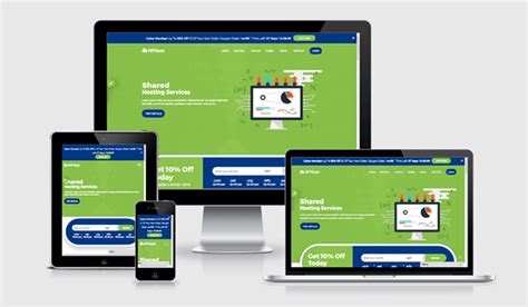nyhost responsive html5 technology web hosting and whmcs template