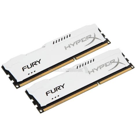 Kingston Hyperx Fury 16gb 2x 8gb Ddr3 1866 Cl10 White Hx318c10fwk2 16 Enaa