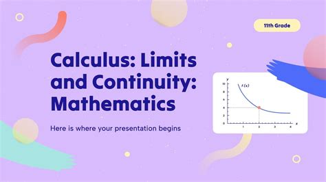 Calculus Limits And Continuity Mathematics 11th Grade
