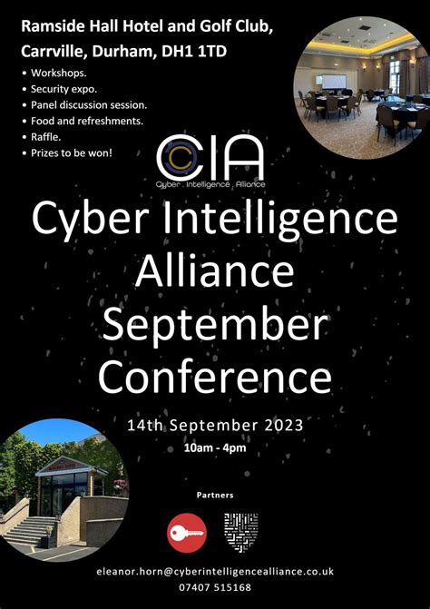 Event Work Email Leader Cyber Intelligence Networking Cyber Intelligence Alliance