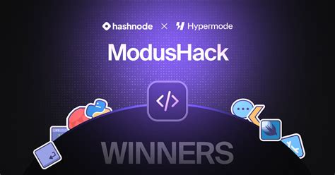 Modushack X Hashnode Winners