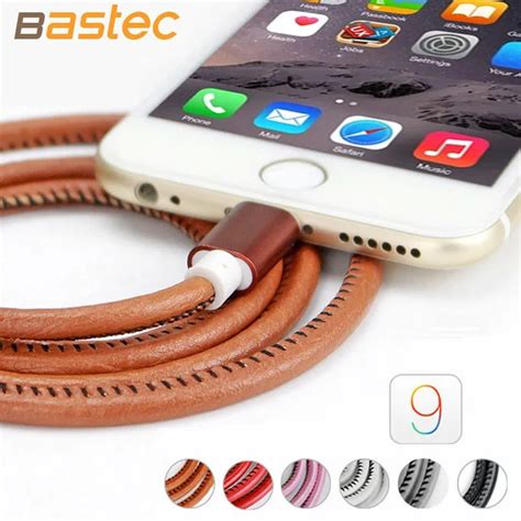Bastec Original Pin Metal Braided Wire Sync Data Charger Usb Cable For Iphone S Plus S