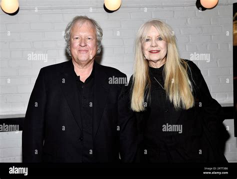 Musicians Chris Frantz Left And Tina Weymouth Attend A Special