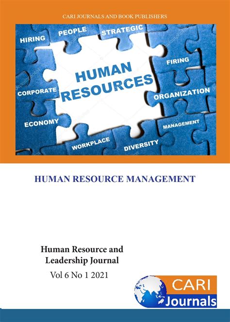 Human Resource Management Cari Journals