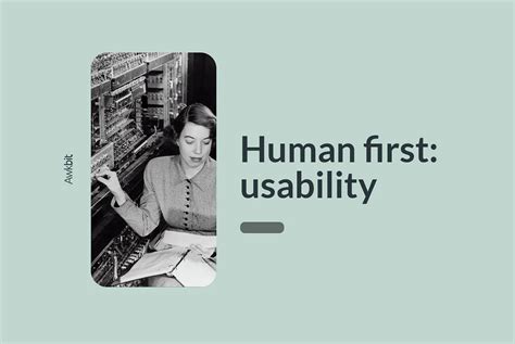 Human First Design The 4 Goals Of Usability Testing Awkbit By