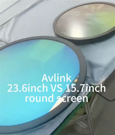 16inch Round Monitor Circular LCD Display Digital Signage