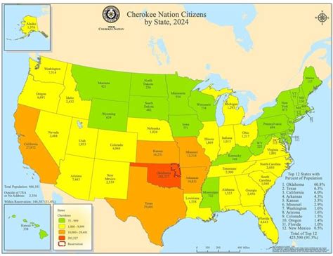 Cherokee Nation Unveils New Demographic Maps Reflecting Tribal