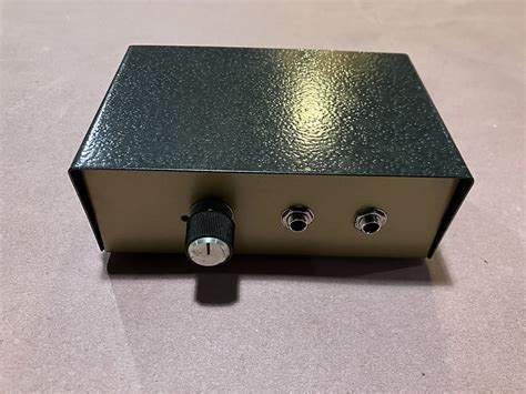 Diy Passive Volume Controller Amp Top Gold And Grey Reverb