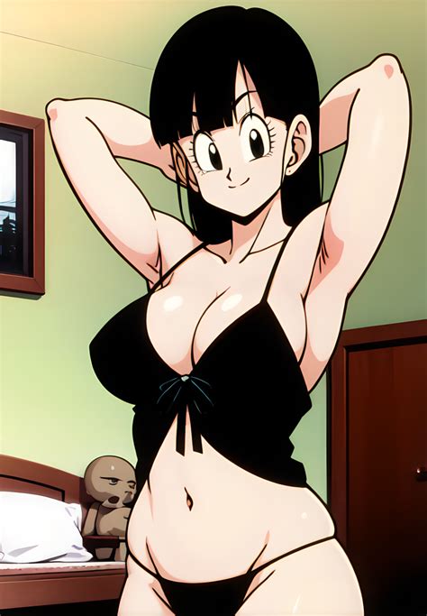 Rule 34 1girls Ai Generated Big Breasts Breasts Chichi Dragon Ball