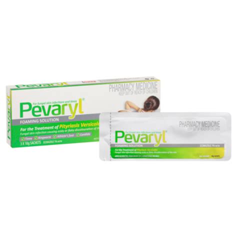 Pevaryl Anti Fungal Foaming Solution 10g Blooms The Chemist