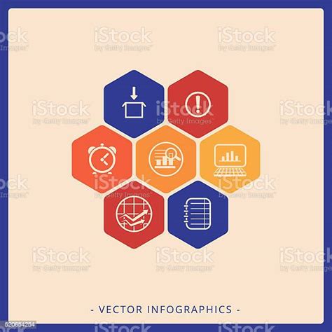 육각형 인포그래픽 형판 0명에 대한 스톡 벡터 아트 및 기타 이미지 0명 2차 도형 개념 Istock