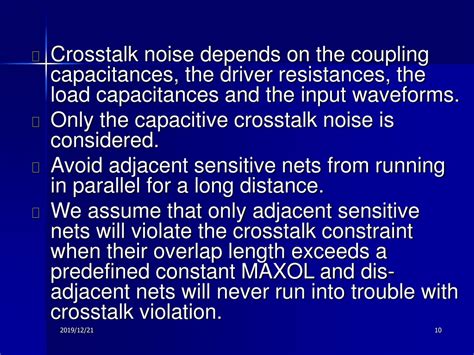 Ppt Crosstalk Driven Routing Resource Assignment Powerpoint Presentation Id9244295