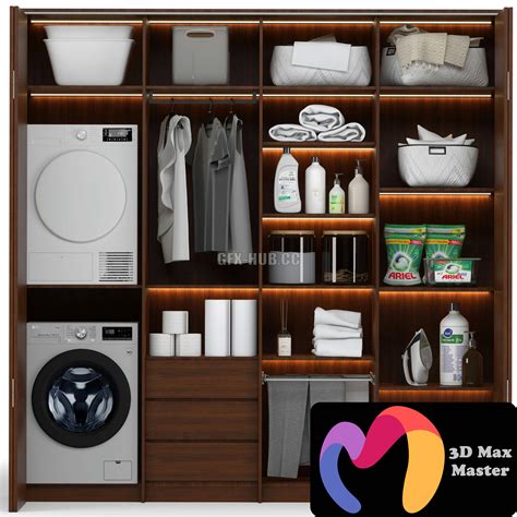 Furniture 3d Models Laundry 01 3dmaxter
